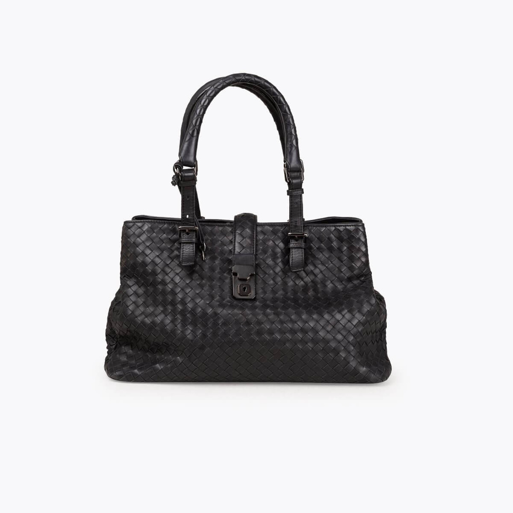 BOTTEGA VENETA Large Intrecciato Roma Bag - A Retro Tale