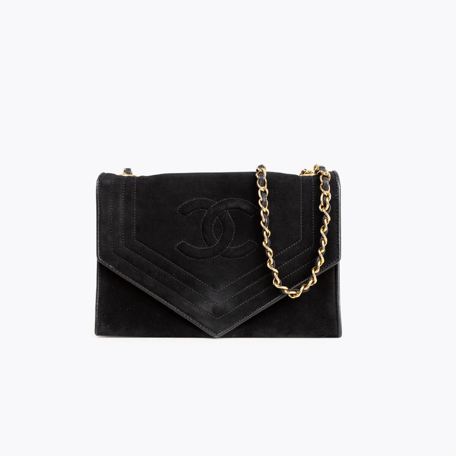 CHANEL Classic Suede Envelope Bag