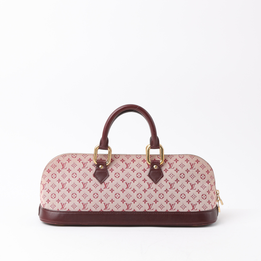 LOUIS VUITTON Vintage Mini Lin Alma Long Hand Bag | A Retro Tale