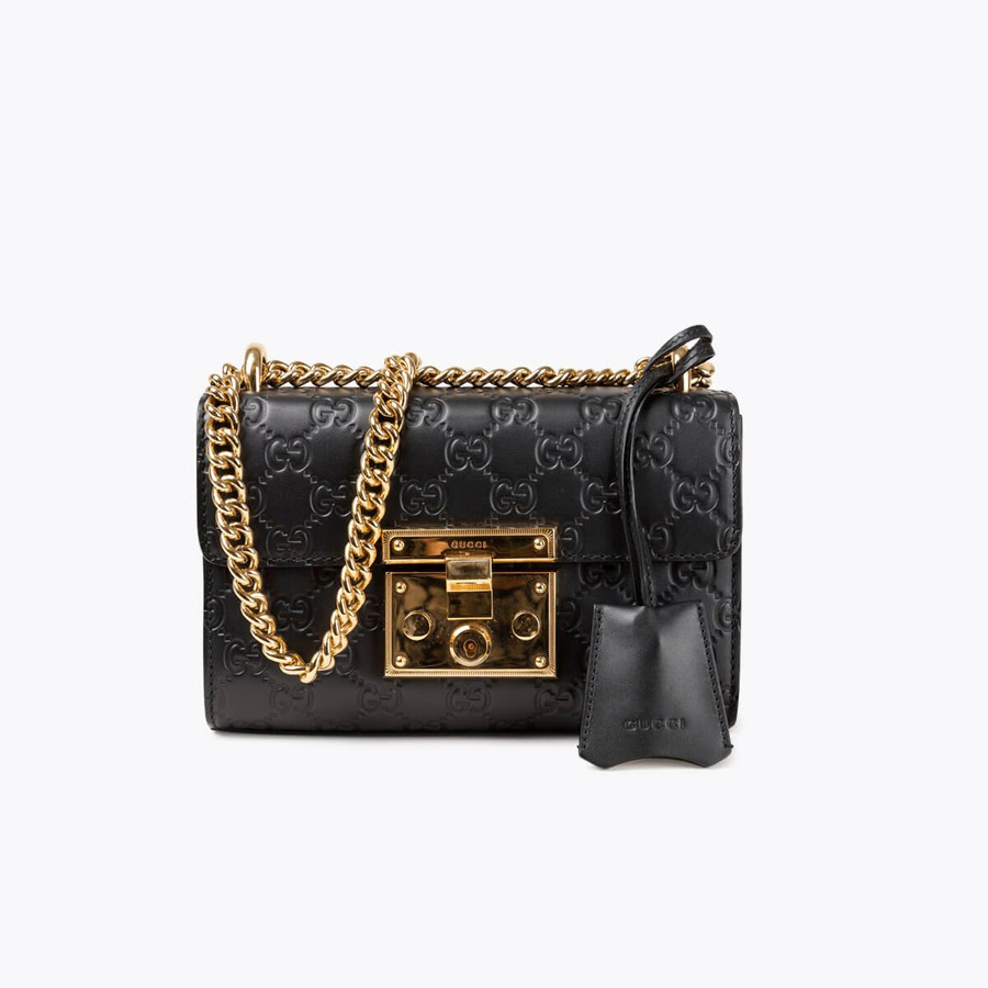 GUCCI Padlock Guccissima Bag
