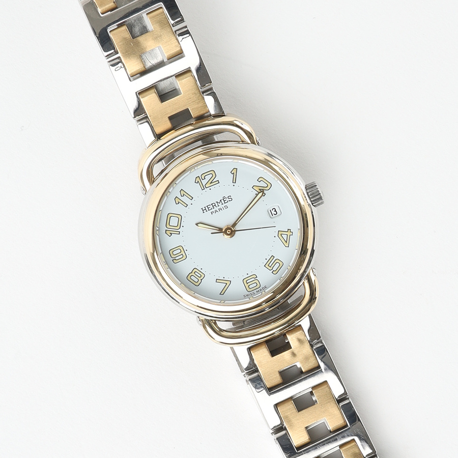 A Retro Tale - HERMES Vintage Pullman 25mm Ref PU2.240 Watch