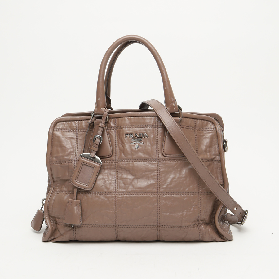Vintage PRADA Quilted Nappa Bag - A Retro Tale