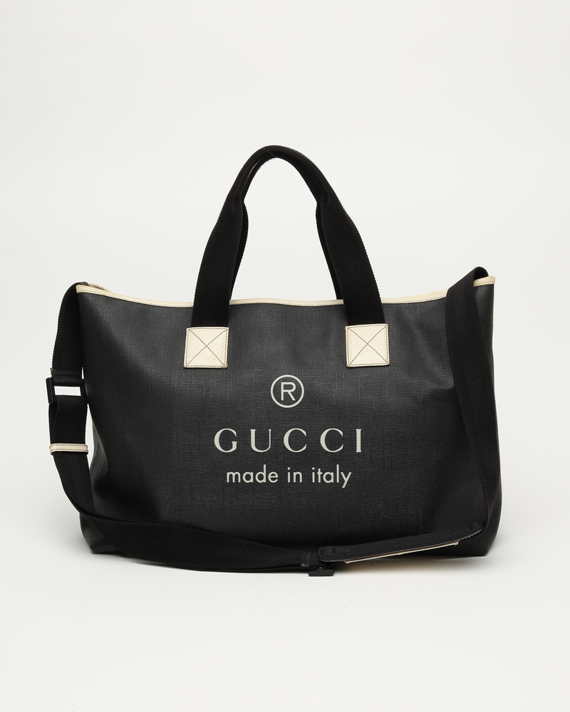 GUCCI Vintage Logo Tote Bag | A Retro Tale