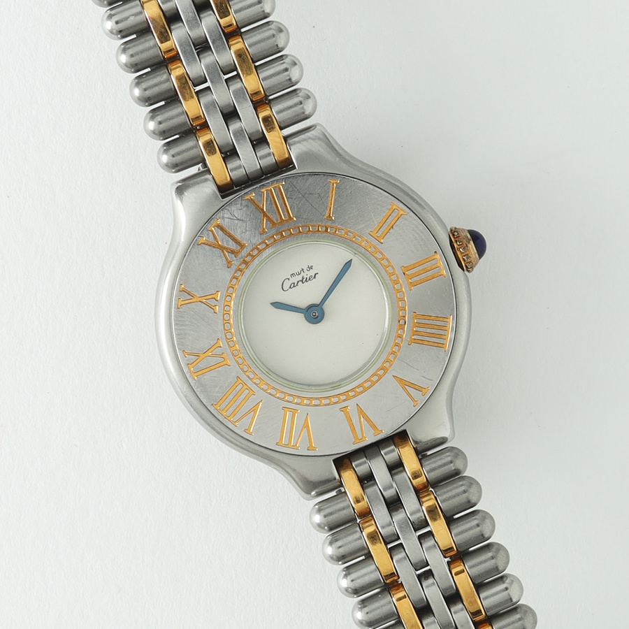 Vintage CARTIER 21 Must De Cartier 28mm Watch - A Retro Tale