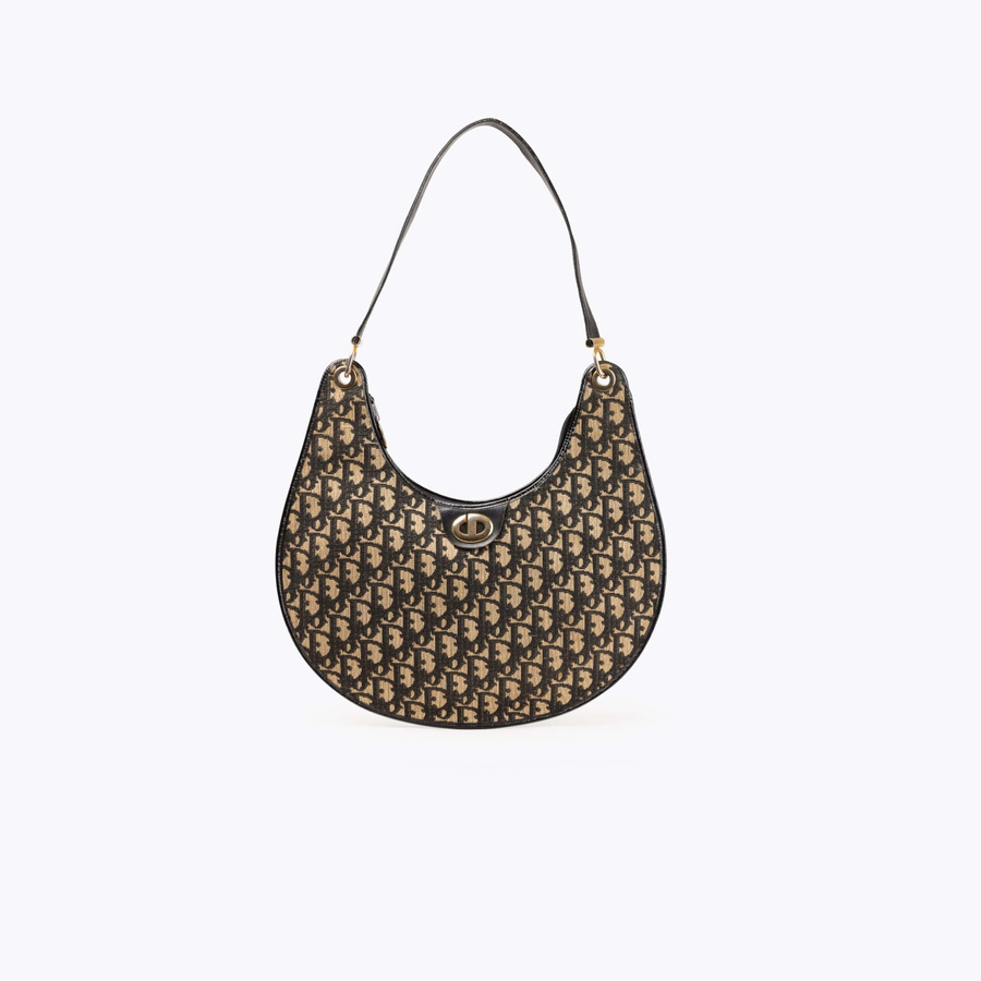 CHRISTIAN DIOR Diorissimo Half Moon Bag