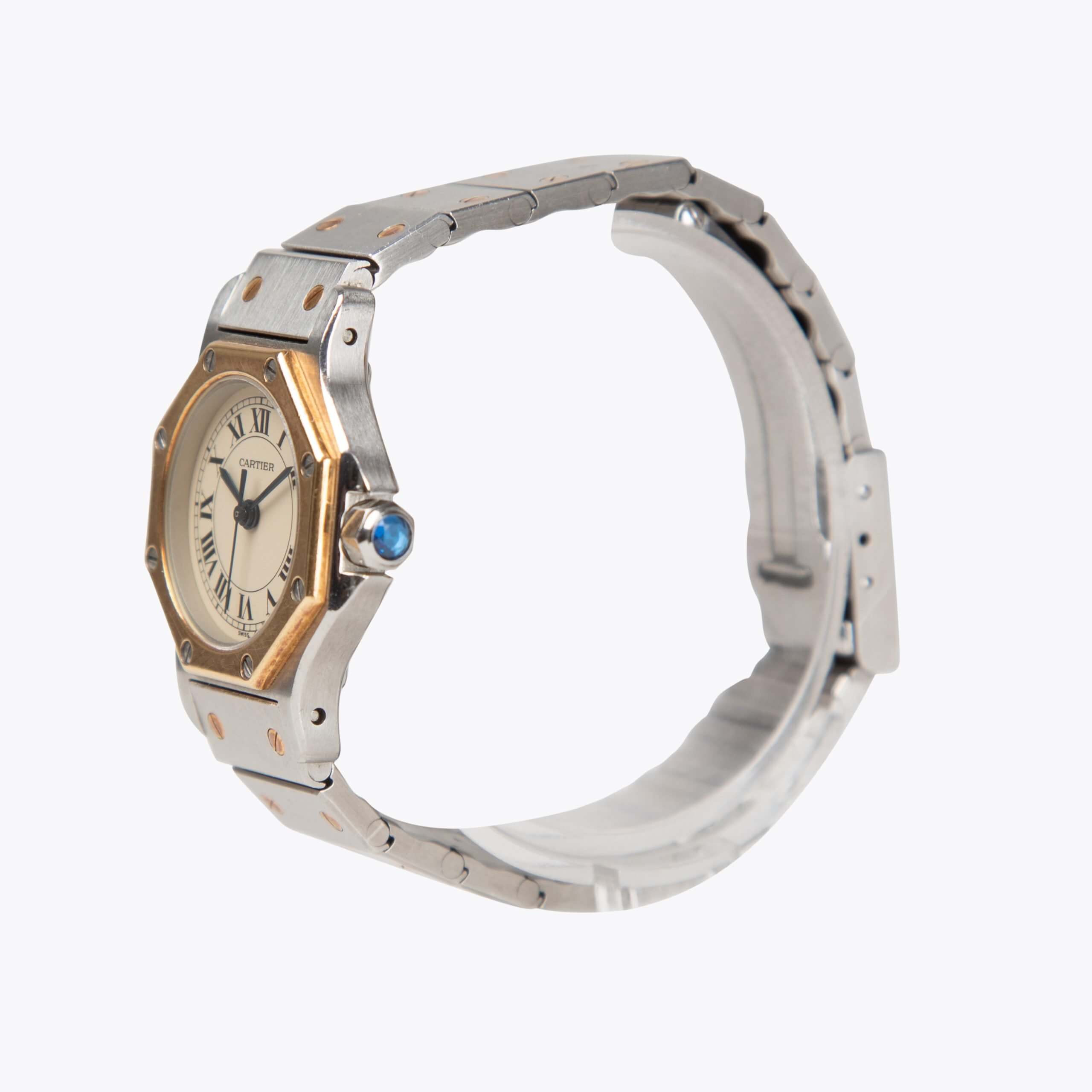 CARTIER Santos Octagon Watch - A Retro Tale