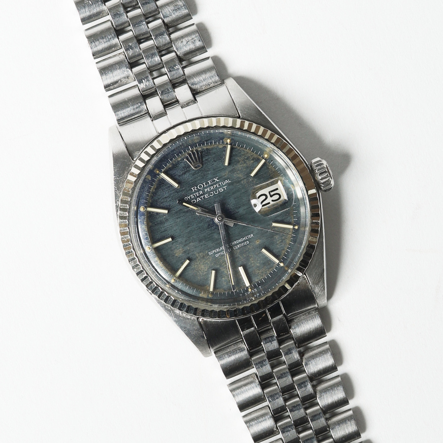 Vintage Rolex Vintage Datejust 36mm Ref 1601 Rare Tropical Mosaic Dial ...