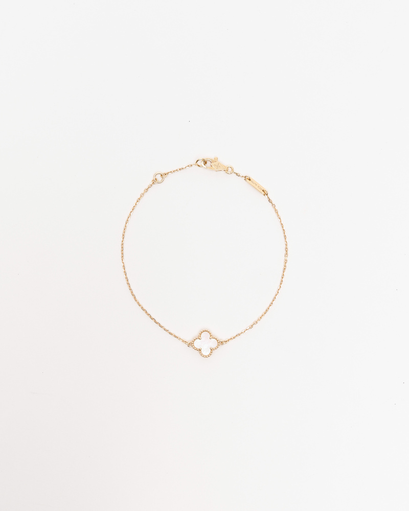 Vintage VAN CLEEF & ARPELS Sweet Alhambra Gold Bracelet - A Retro Tale ...