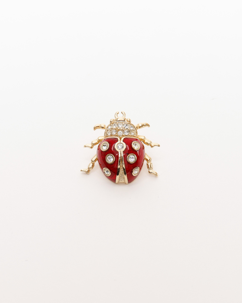 Christian Dior Vintage Ladybug Brooch | A Retro Tale
