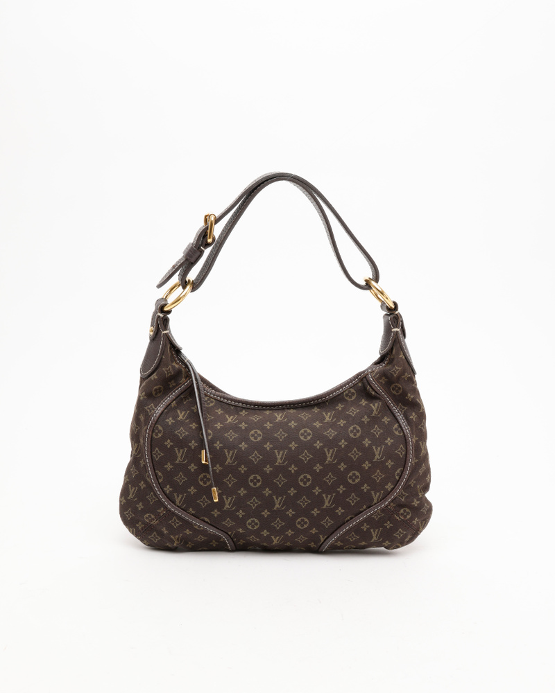 Louis Vuitton Vintage Monogram Mini Lin Manon PM Hobo Bag | A Retro Tale