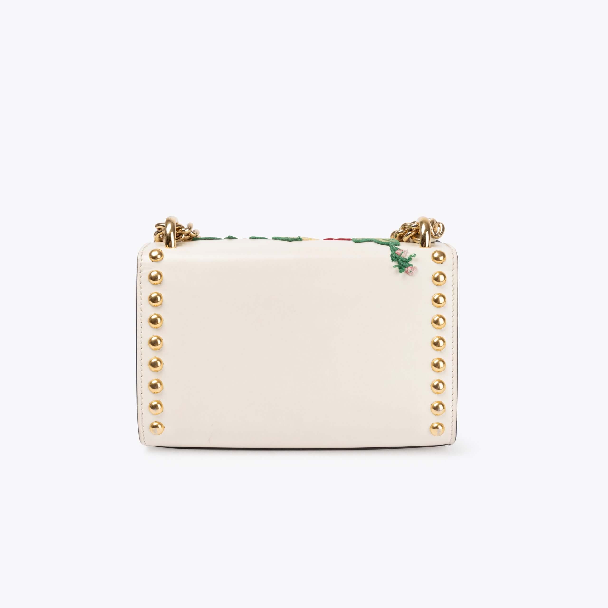 GUCCI Embroidered Padlock Bag - A Retro Tale