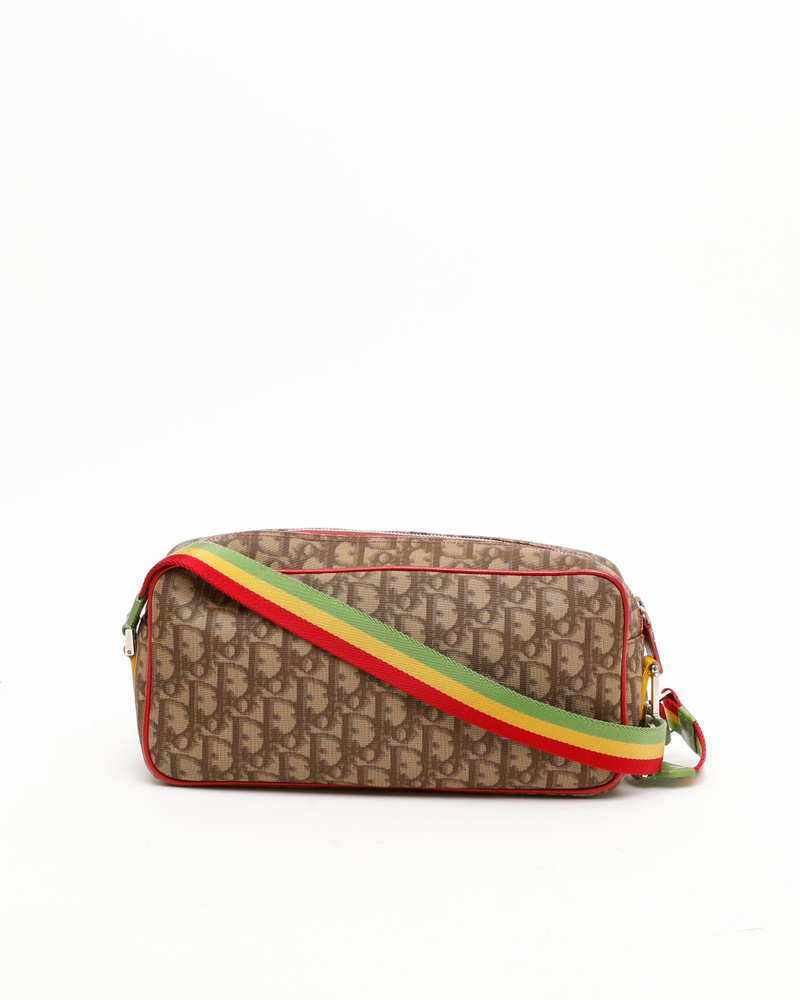 Vintage Christian Dior Rasta Oblique Bag - A Retro Tale | A Retro Tale