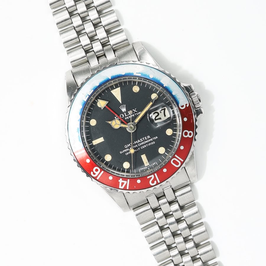 Vintage Rolex GMT Master 40mm Ref 1675 1969 Watch - A Retro Tale