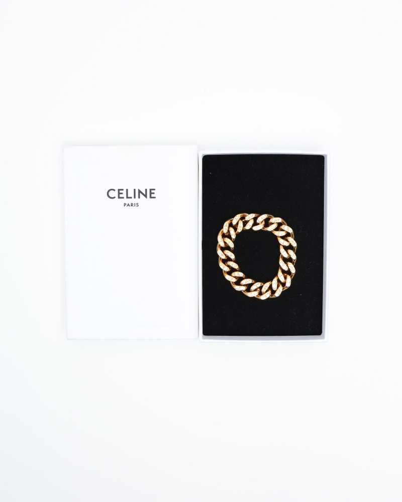 Vintage Céline Gold-toned Bracelet - A Retro Tale | A Retro Tale