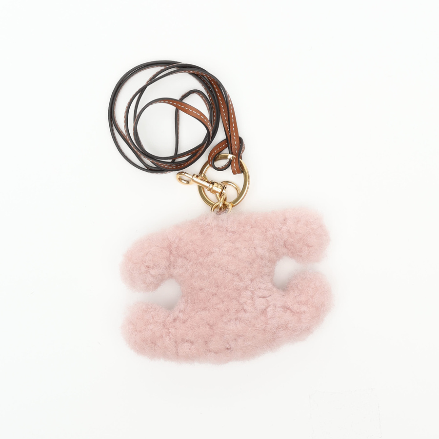 Vintage Céline Triomphe Shearing Pom-poms Charm - A Retro Tale