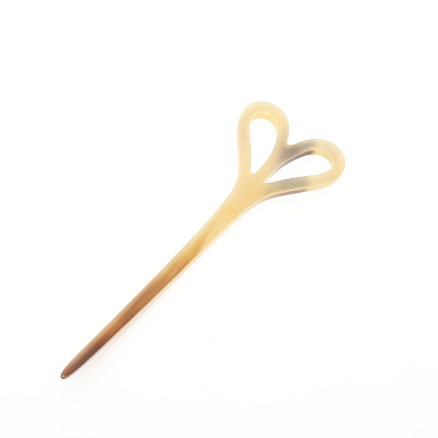 Vintage Hermès Buffalo Horn Hairpin - A Retro Tale | A Retro Tale