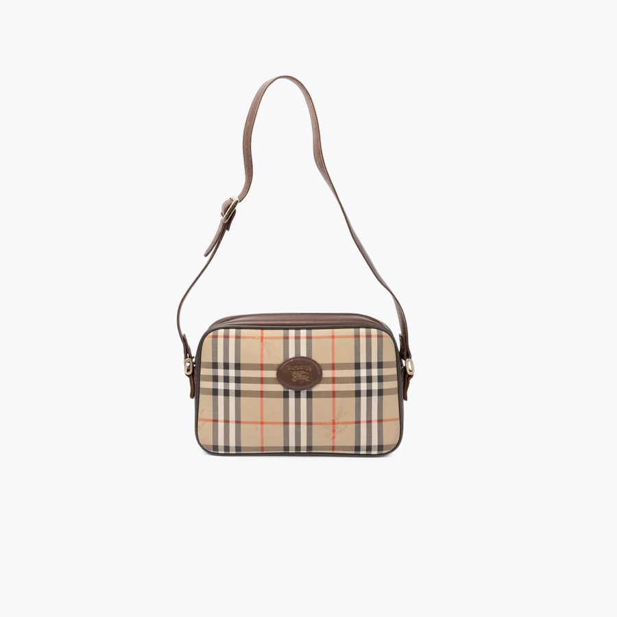 A Retro Tale - BURBERRY Checkers Crossbody Bag