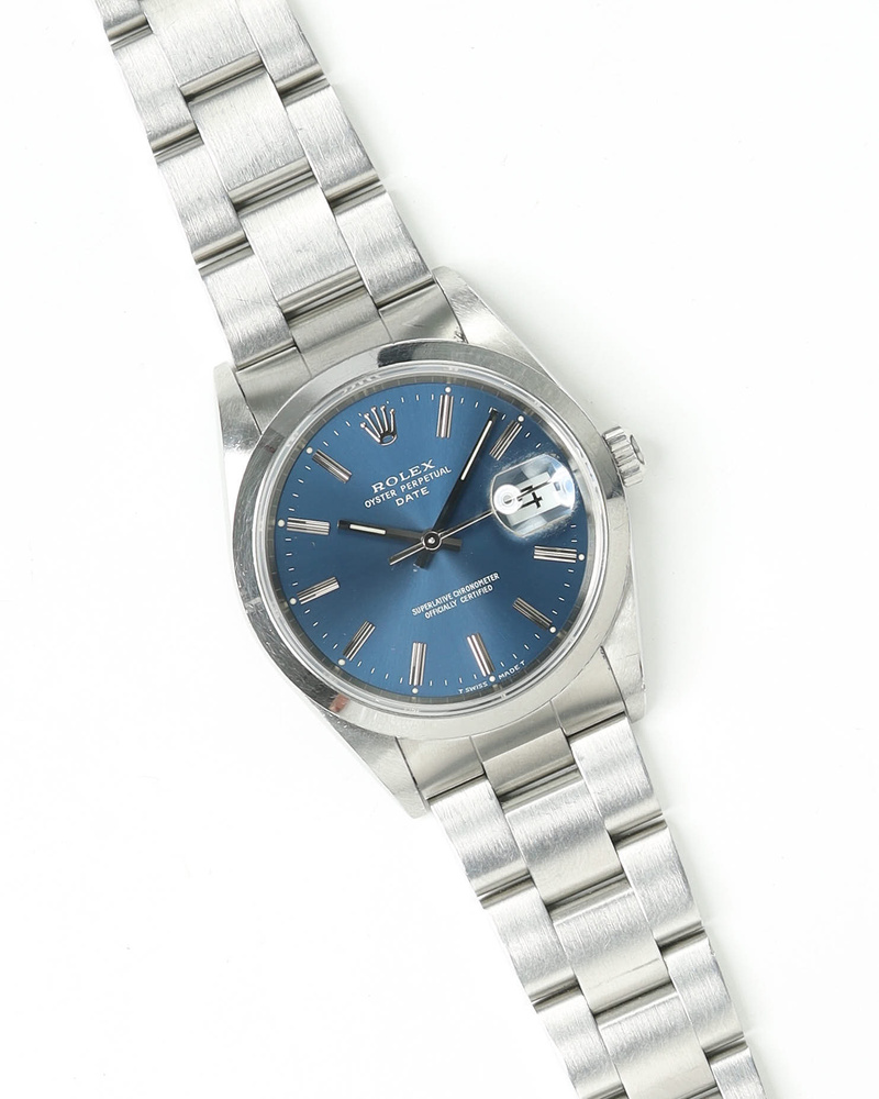 Vintage Rolex Oyster Perpetual Date 34mm Ref 15200 Full Set Watch - A ...