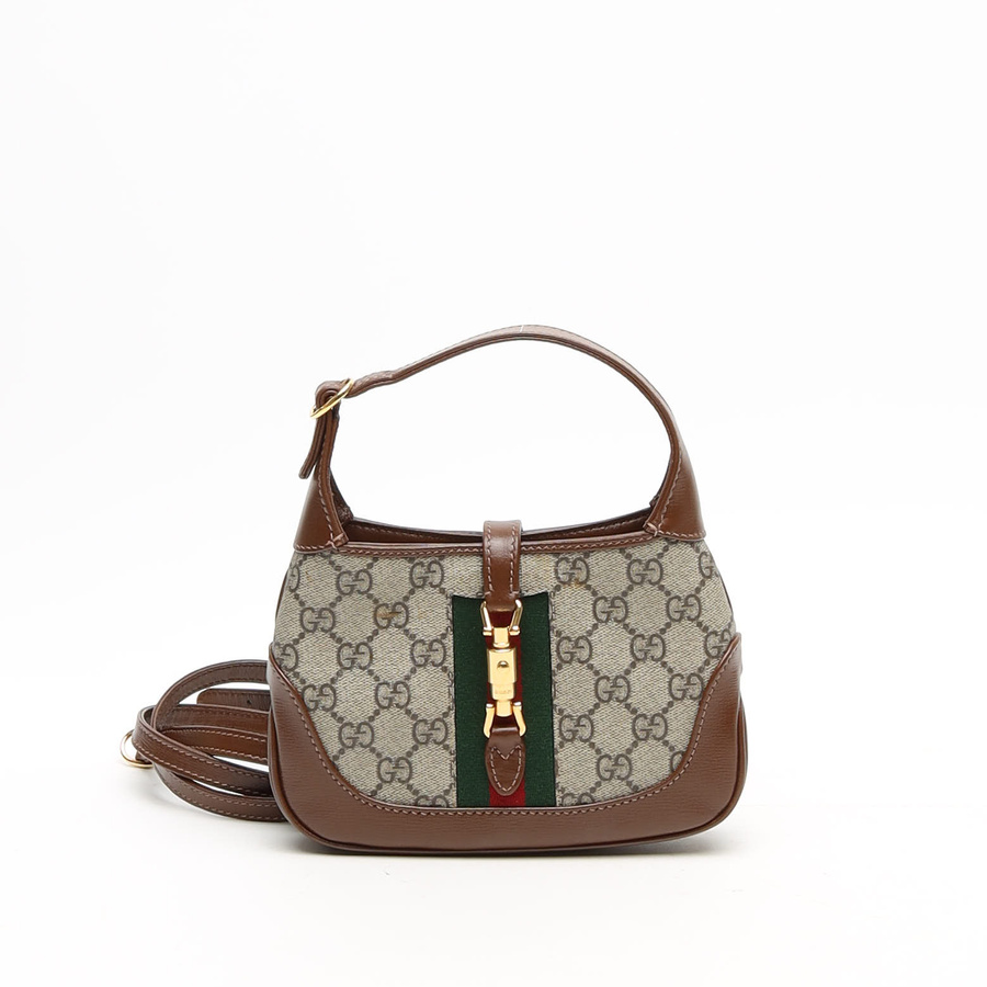 Vintage Gucci Jackie Mini 1961 GG Supreme Crossbody Bag - A Retro Tale