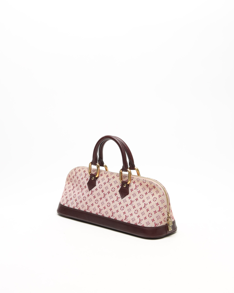 Vintage Louis Vuitton Mini Lin Alma Long Bag - A Retro Tale | A Retro Tale