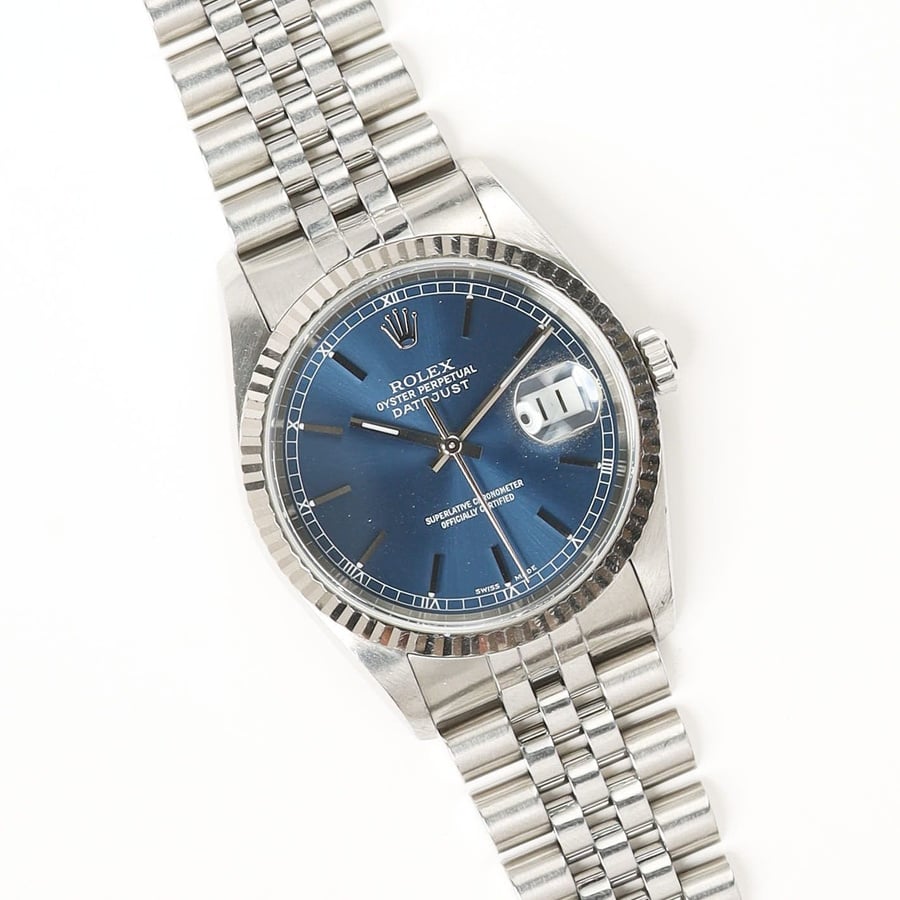 Vintage Rolex Datejust 36mm Ref 16234 2002 Watch - A Retro Tale