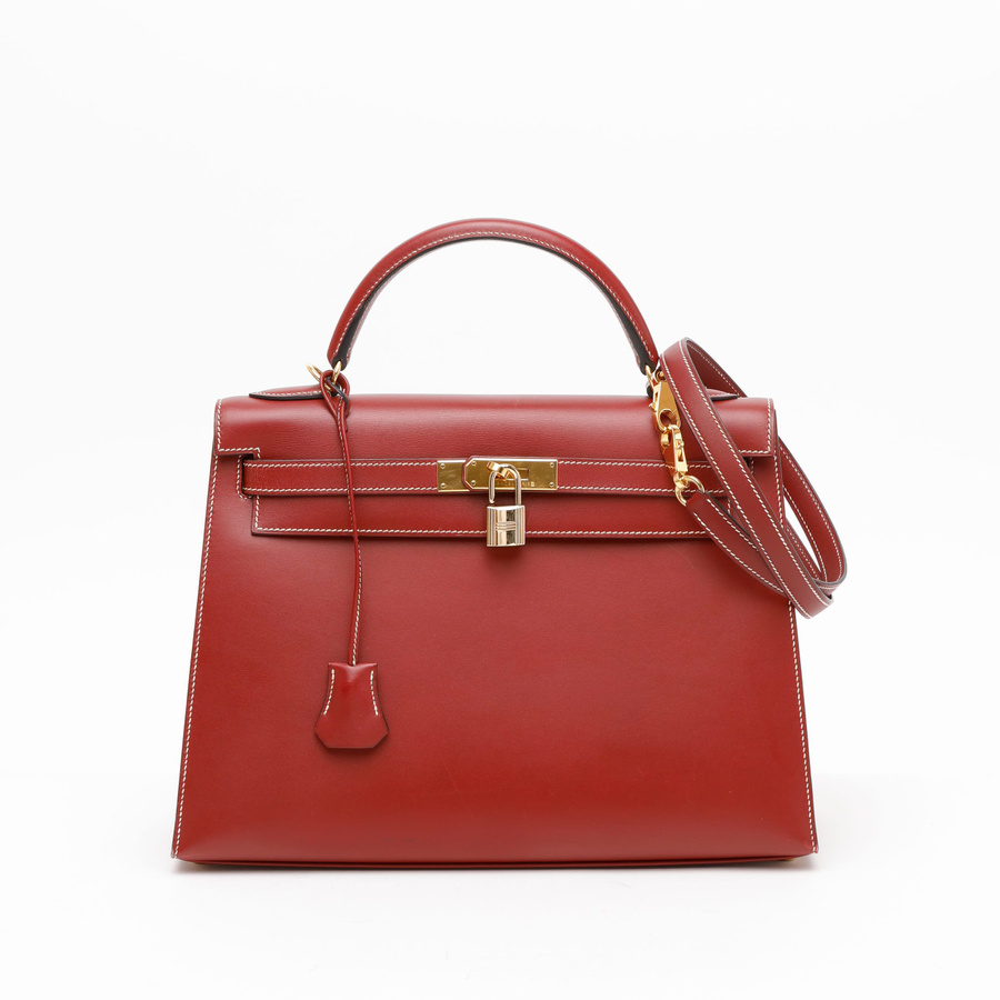 Vintage Hermès Kelly Box 32 Sellier Bag - A Retro Tale