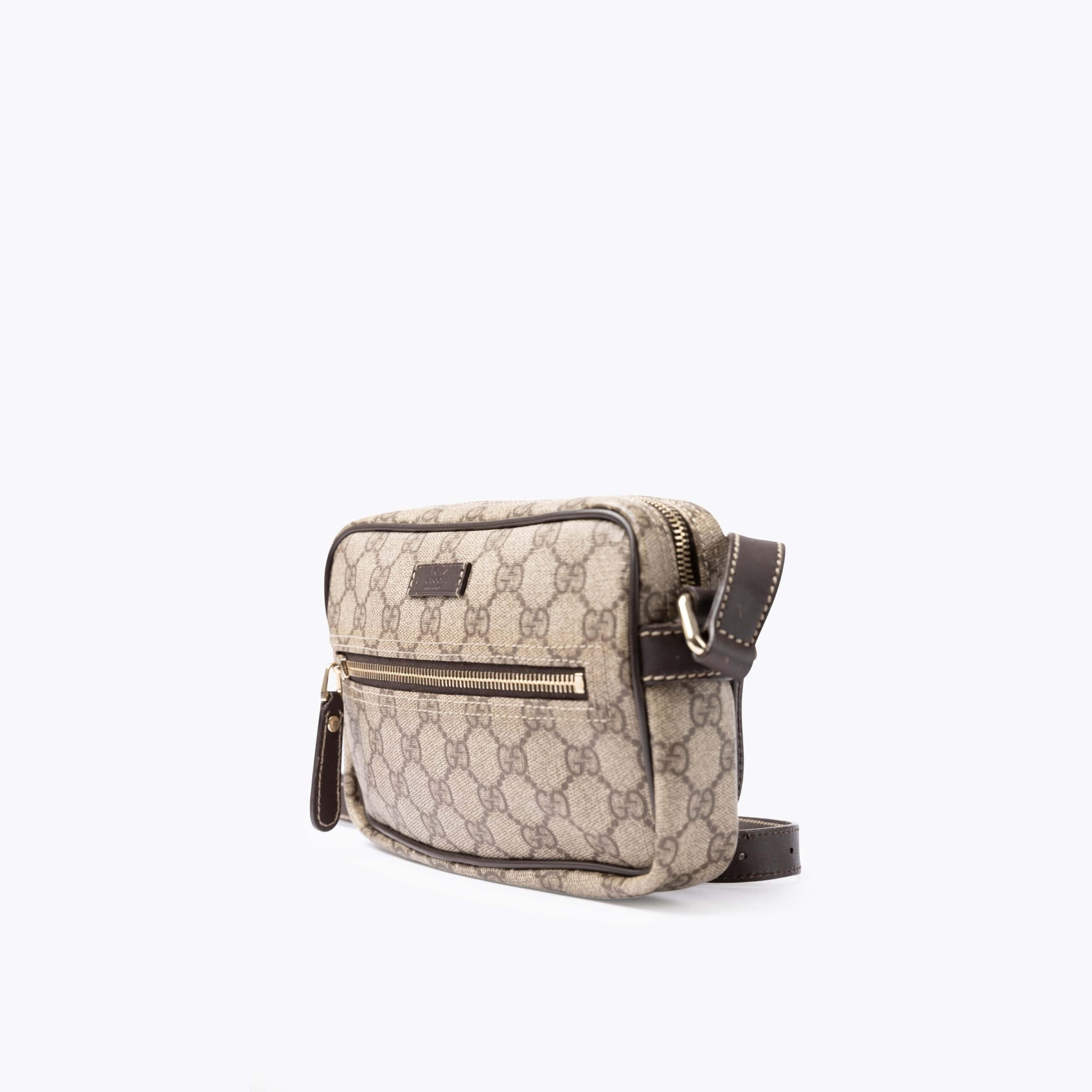GUCCI Canvas Crossbody Bag - A Retro Tale