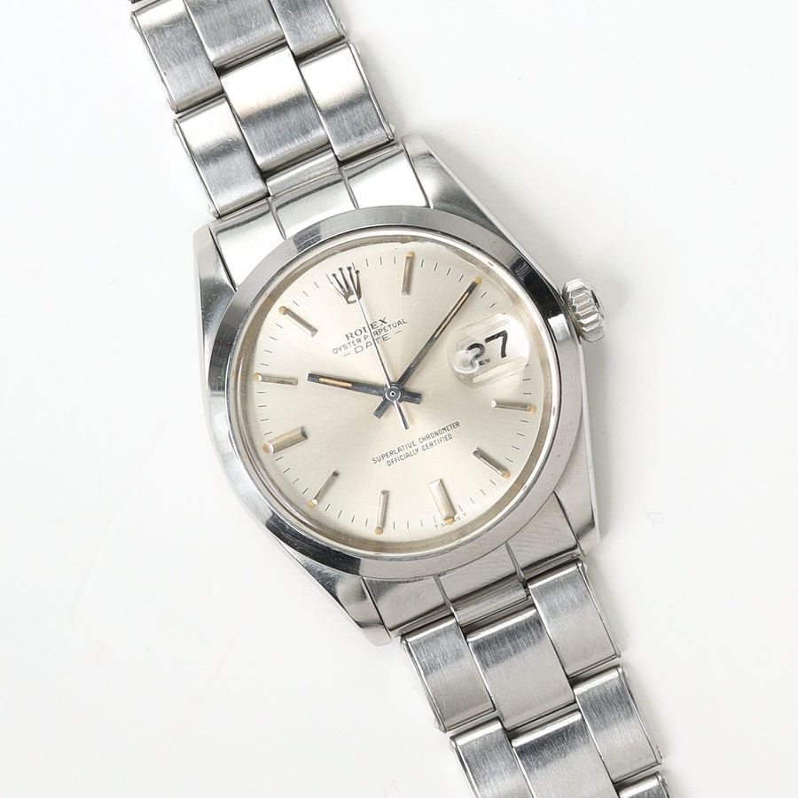 Vintage Rolex Oyster Perpetual Date 34mm Ref 1500 1972 Watch - A Retro Tale