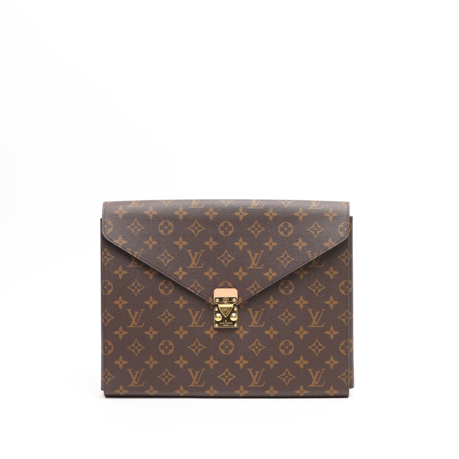 Vintage Louis Vuitton Monogram Mark Folder - A Retro Tale