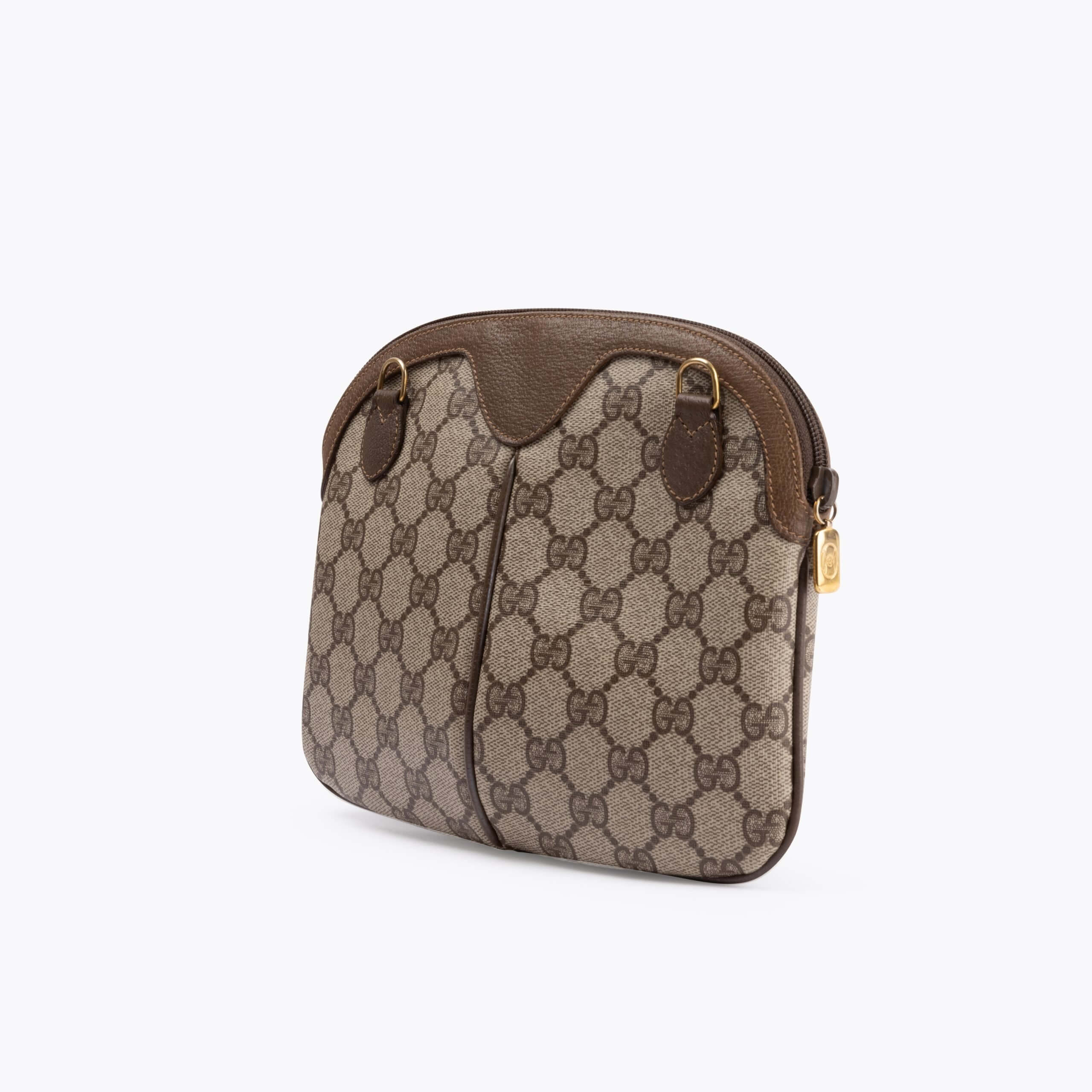 GUCCI Sherry Line GG Supreme Crossbody Bag - A Retro Tale