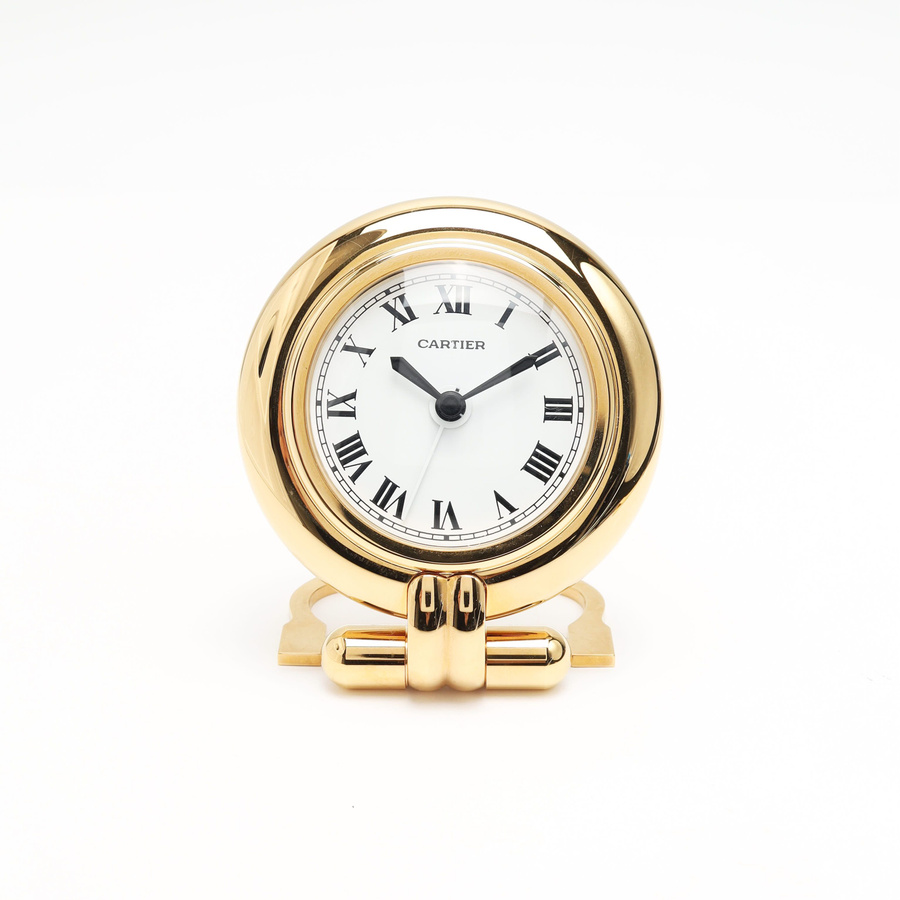 Vintage Cartier Alarm Clock 78mm Watch - A Retro Tale