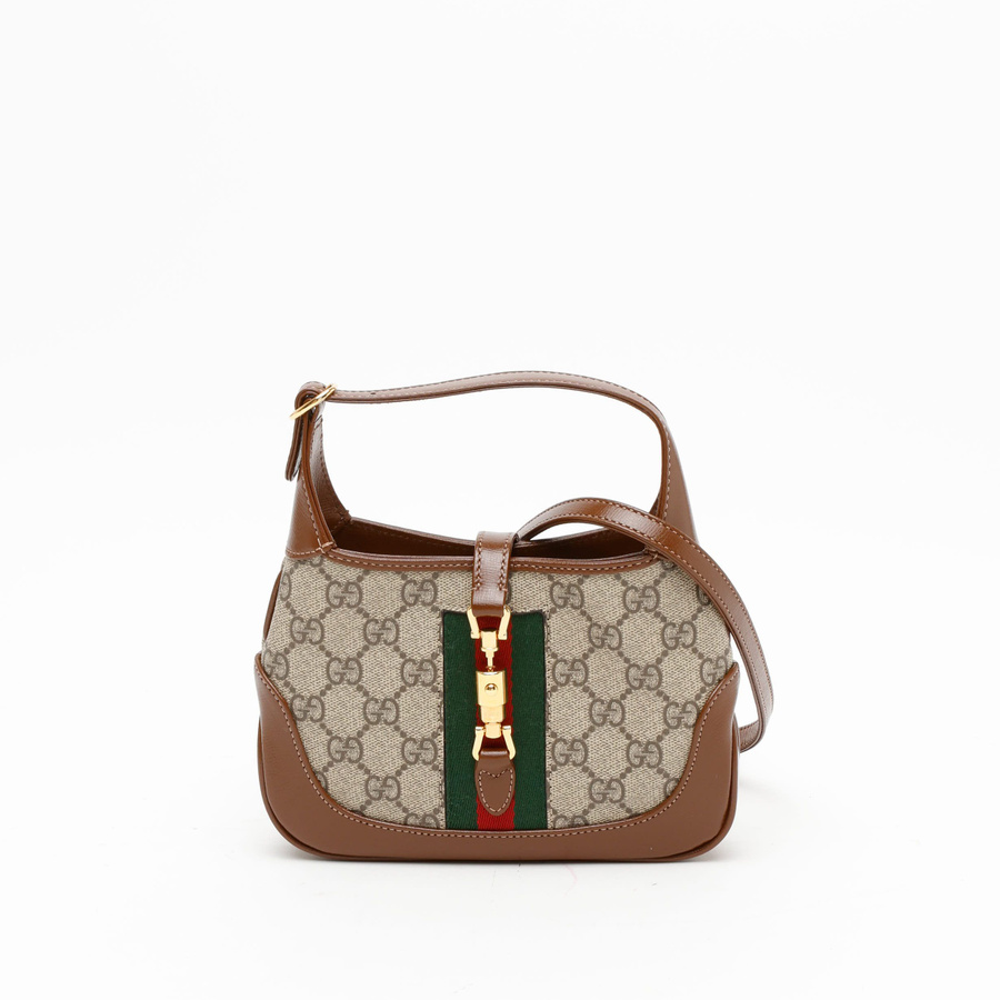 Vintage Gucci Jackie Mini 1961 GG Supreme Crossbody Bag - A Retro Tale