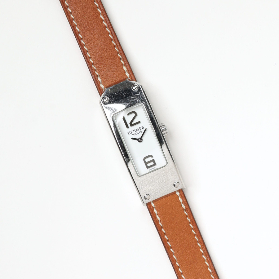 Vintage Hermès Kelly 2 15mm Ref KT1.210 Watch - A Retro Tale