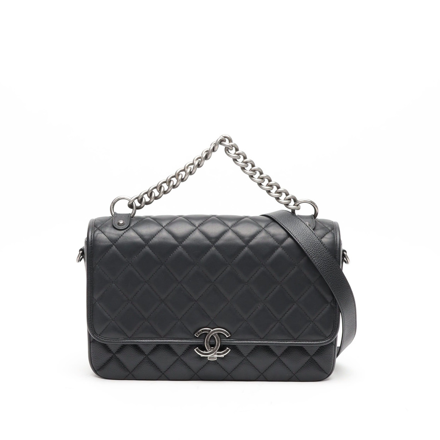 Vintage Chanel Carry All Messenger Bag - A Retro Tale