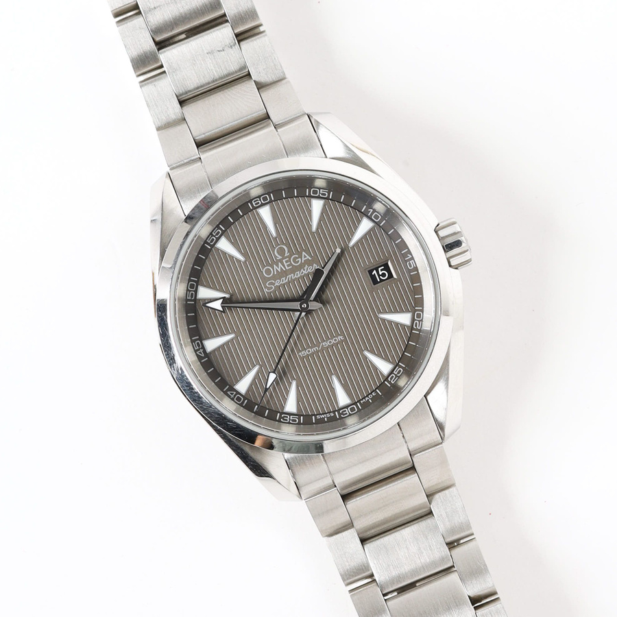 Vintage Omega Seamaster 150M Aqua Terra 38,5mm Full Set Klocka - A ...