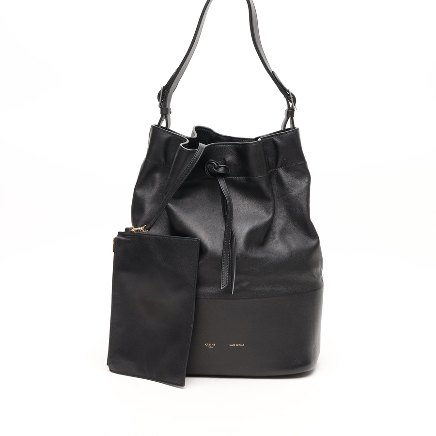 Vintage Céline Drawstring Bucket Bag - A Retro Tale