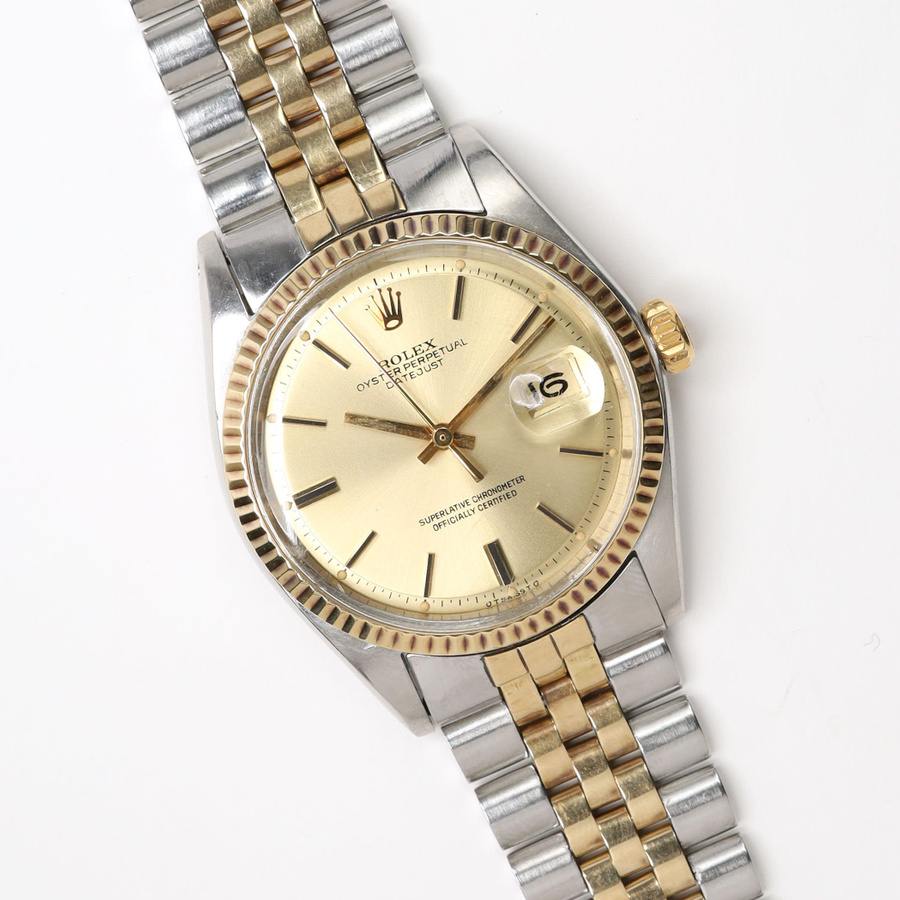 Vintage Rolex Datejust 36mm Ref 1601 Rare Sigma Dial 1973 Watch - A ...
