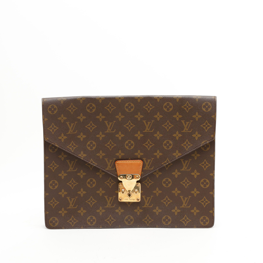 Vintage Louis Vuitton Monogram Mark Folder - A Retro Tale