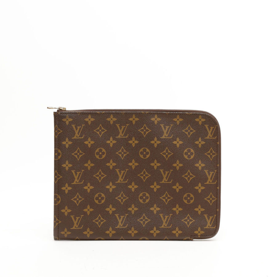 Vintage Louis Vuitton Monogram Computer Case - A Retro Tale