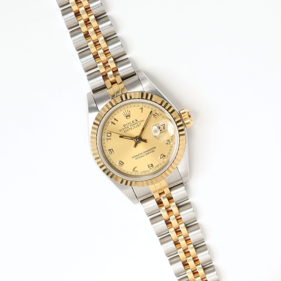 Vintage Rolex Lady-Datejust 26mm Ref 69173 Rare Dial Watch - A Retro Tale
