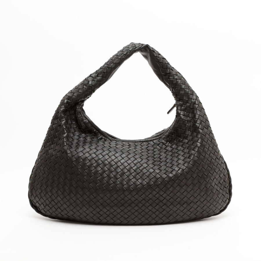Vintage Bottega Veneta Large Intrecciato Hobo Bag - A Retro Tale