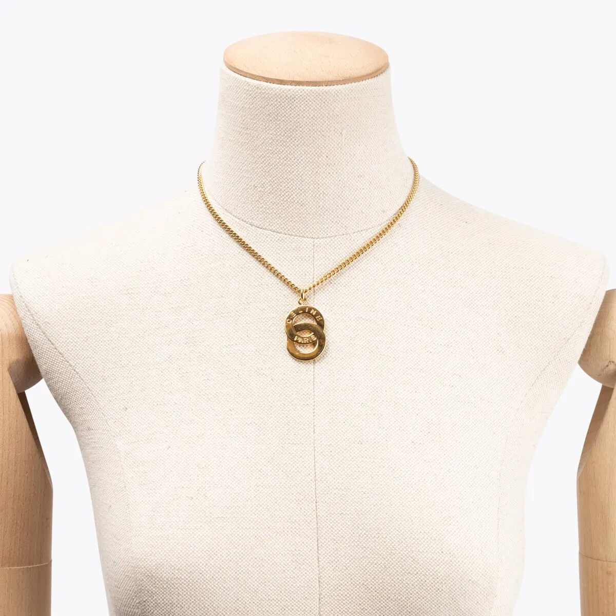 CELINE Gold Necklace - A Retro Tale