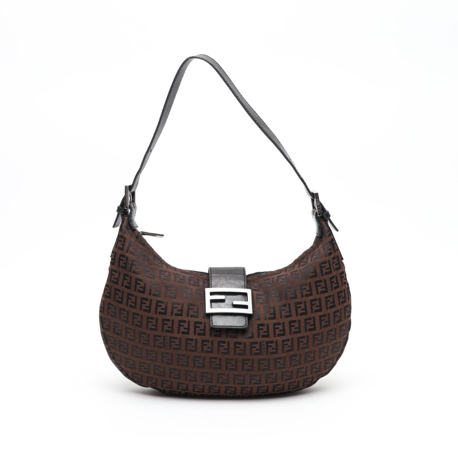 Vintage Fendi Zucca Croissant Hobo Bag - A Retro Tale