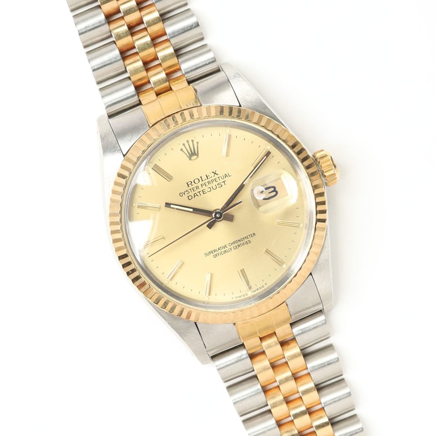 Vintage Rolex Datejust 36mm Ref 16013 1987 Watch - A Retro Tale
