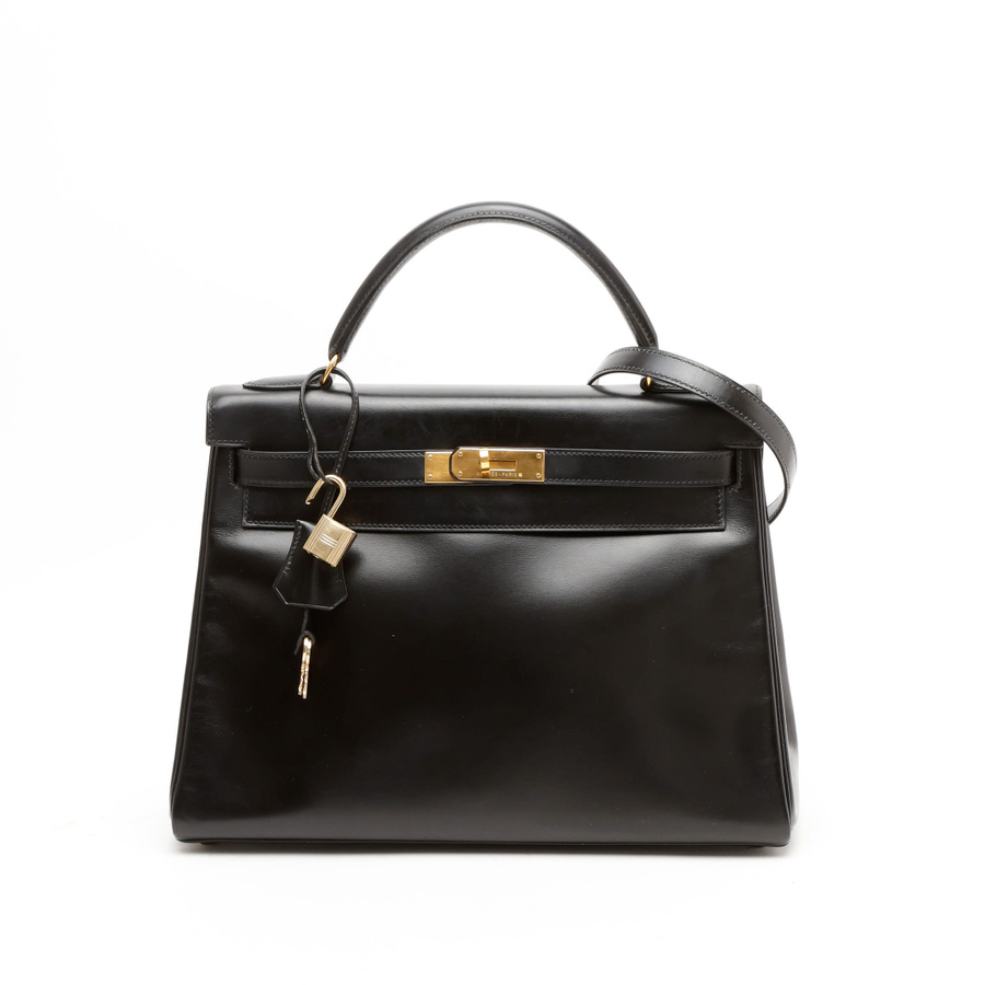 Vintage Hermès Kelly 32 Box Retourne Bag - A Retro Tale