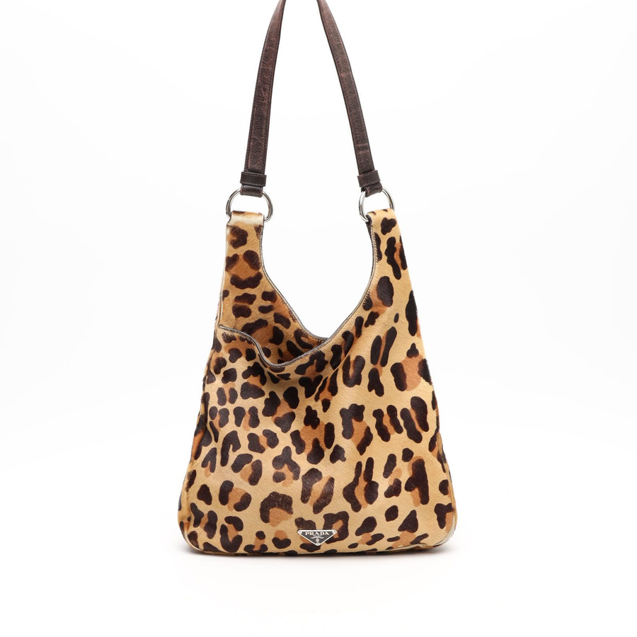 Vintage Prada Leopard Shoulder Bag - A Retro Tale