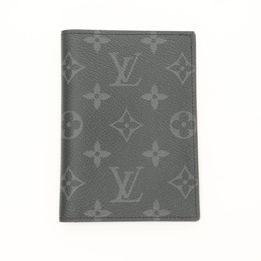 Vintage Louis Vuitton Monogram Eclipse Passport Cover - SB001574