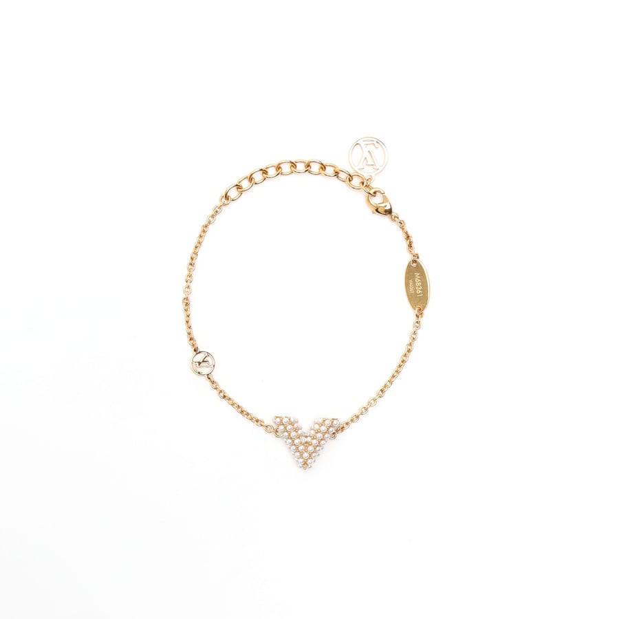 Vintage Louis Vuitton Essential V Pearl Bracelet - 845-41135