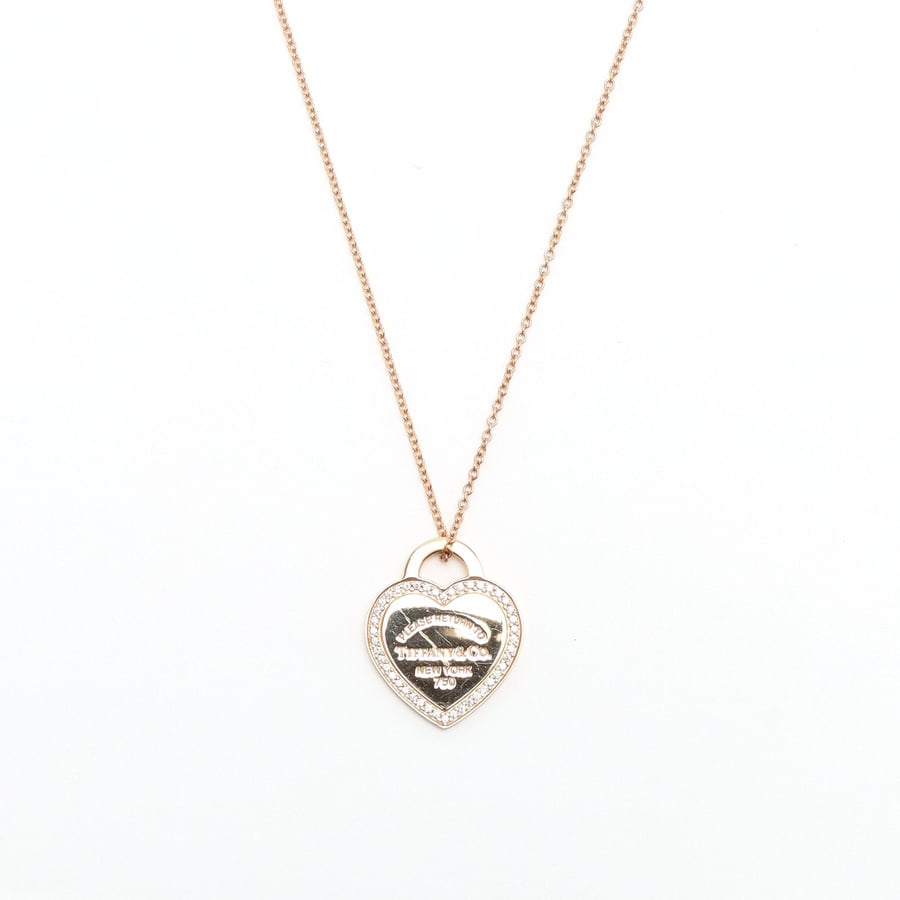 Vintage Tiffany & Co Return to Tiffany Heart Tag Pendant K26011412092