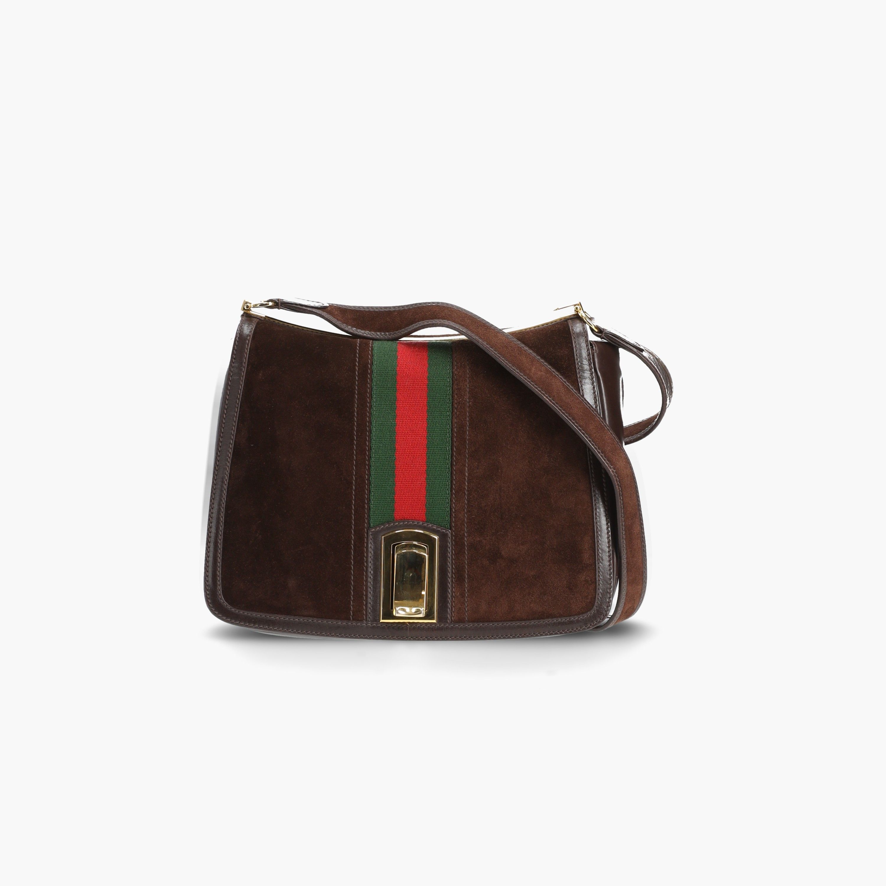GUCCI Vintage Web Shoulder Bag - A Retro Tale